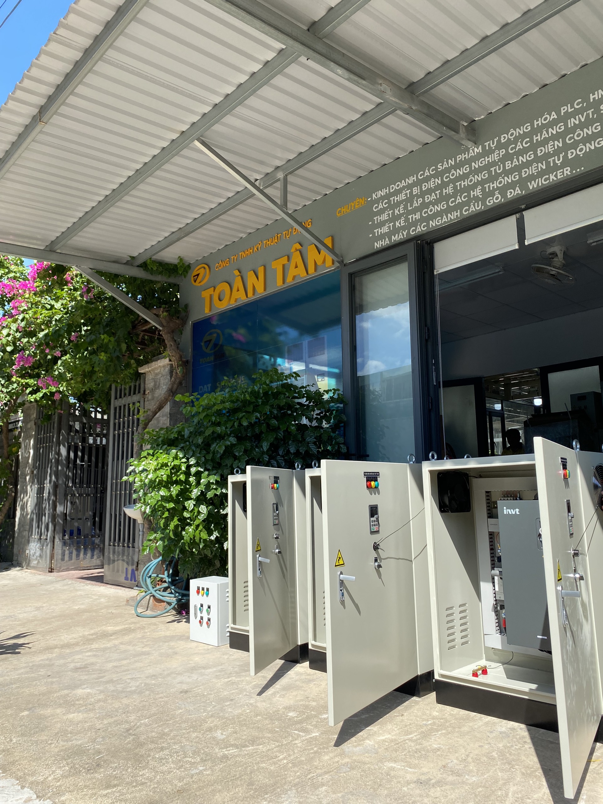 Toàn Tâm thiết kể tủ điện biến tần quạt hút cho Công ty tập đoàn xây dựng 47 – Công ty TNHH Kỹ ...